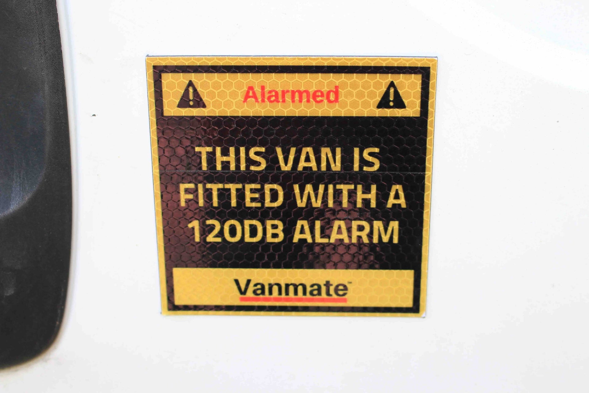 Stickers to Boost Van Security – Vanmate Van Alarms & Van Security