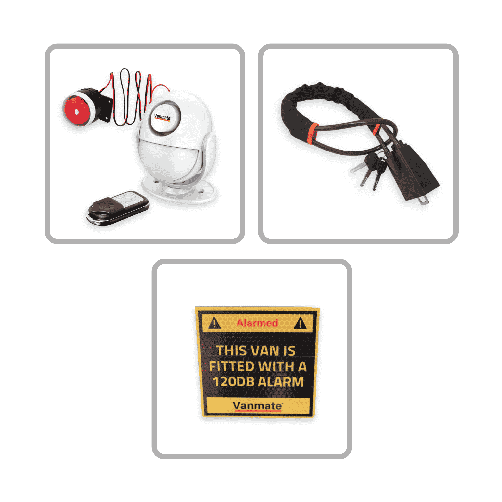 Advanced Motion Alarm + Wheel Lock Bundle – Vanmate Van Alarms & Van ...